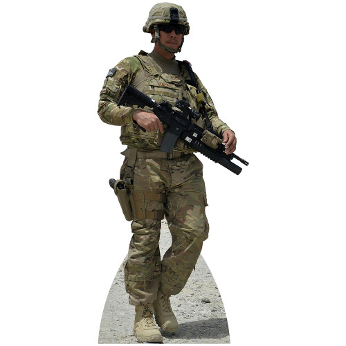 Soldier Marine Cardboard Cutout Standee Standup